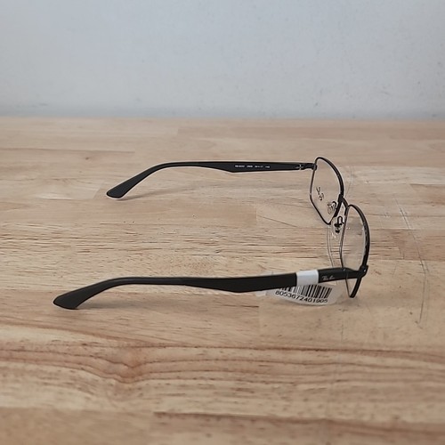 Ray-Ban Eyeglasses RB 6333 Shiny Black Square Metal Frame 54-17-145 Read Desc | eBay