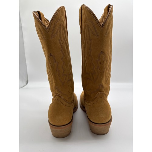 Men’s Brown Laredo Cowboy Boots. 68216 8 E W. Jacksonville. Tan suede ...