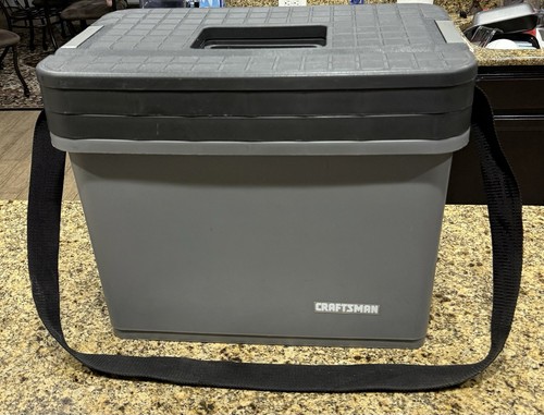 Vintage Sears Craftsman Compact Carryall Tool Box Organizer w/Stack ...