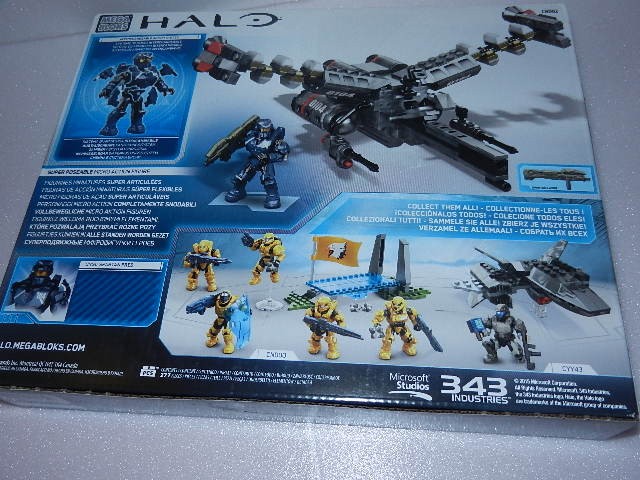 new mega bloks Halo Booster Frame set CND02 F-CND02-9LG01 UNSC Spartan ...
