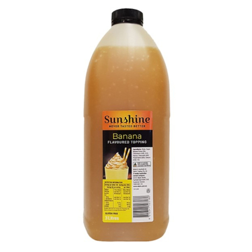 SUNSHINE BANANA GLUTEN FREE TOPPING 3L - FREE POST | eBay Australia
