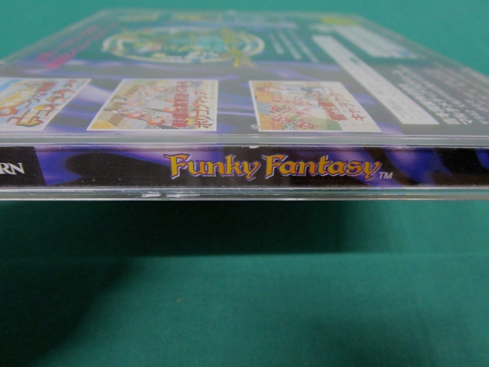 Sega Saturn -- Funky Fantasy -- spine card & postcard. *JAPAN GAME ...
