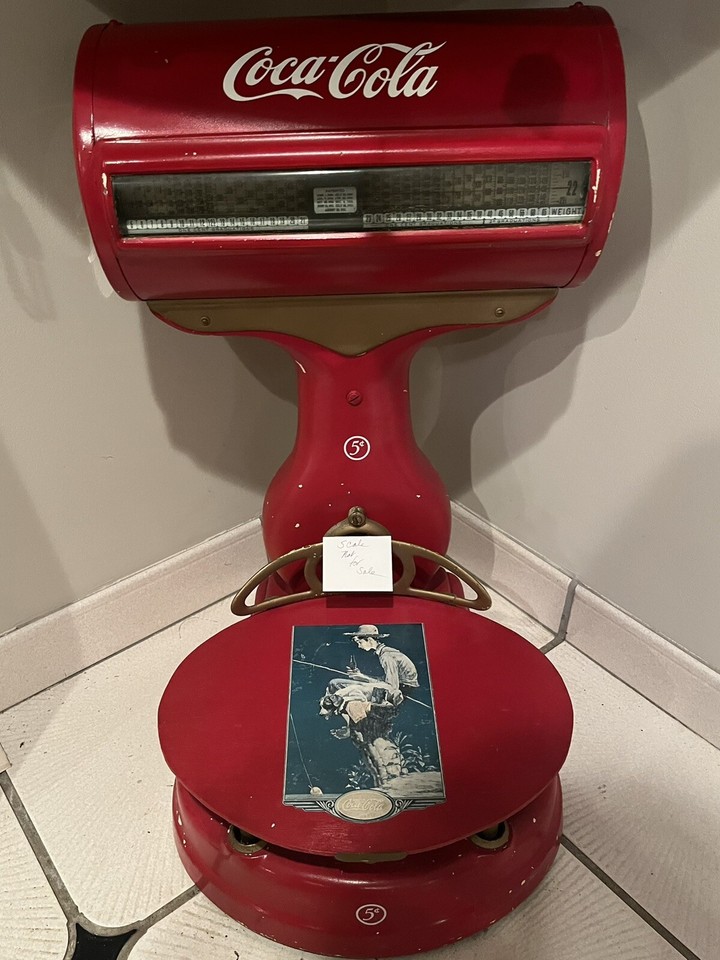 COCA-COLA SCALE - Golden Age Of Coke. Amazing Condition. Great ...