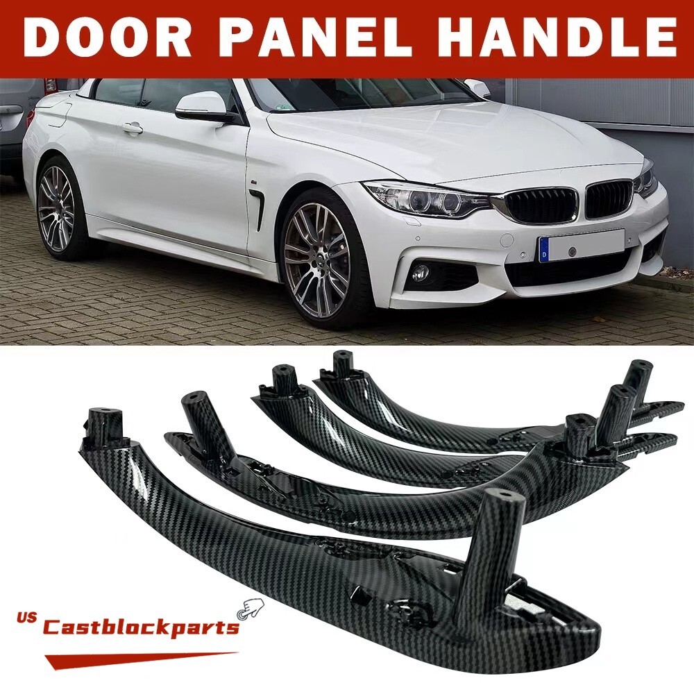 For BMW 4 Series F32 Interior Door Handle Panel 4 PCS 51417279311 ...