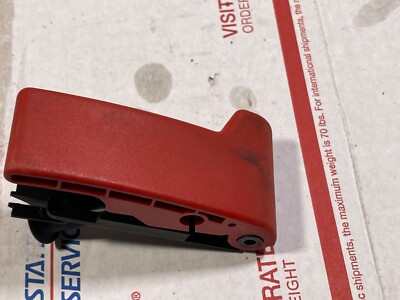 03-09 MERCEDES E350 OEM W211 FRONT RED HOOD RELEASE HANDLE 1248800320 ...