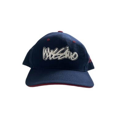 VINTAGE Mossimo Adult Navy Blue Embroidered Adjustable Fit Y2K 90s Cap ...