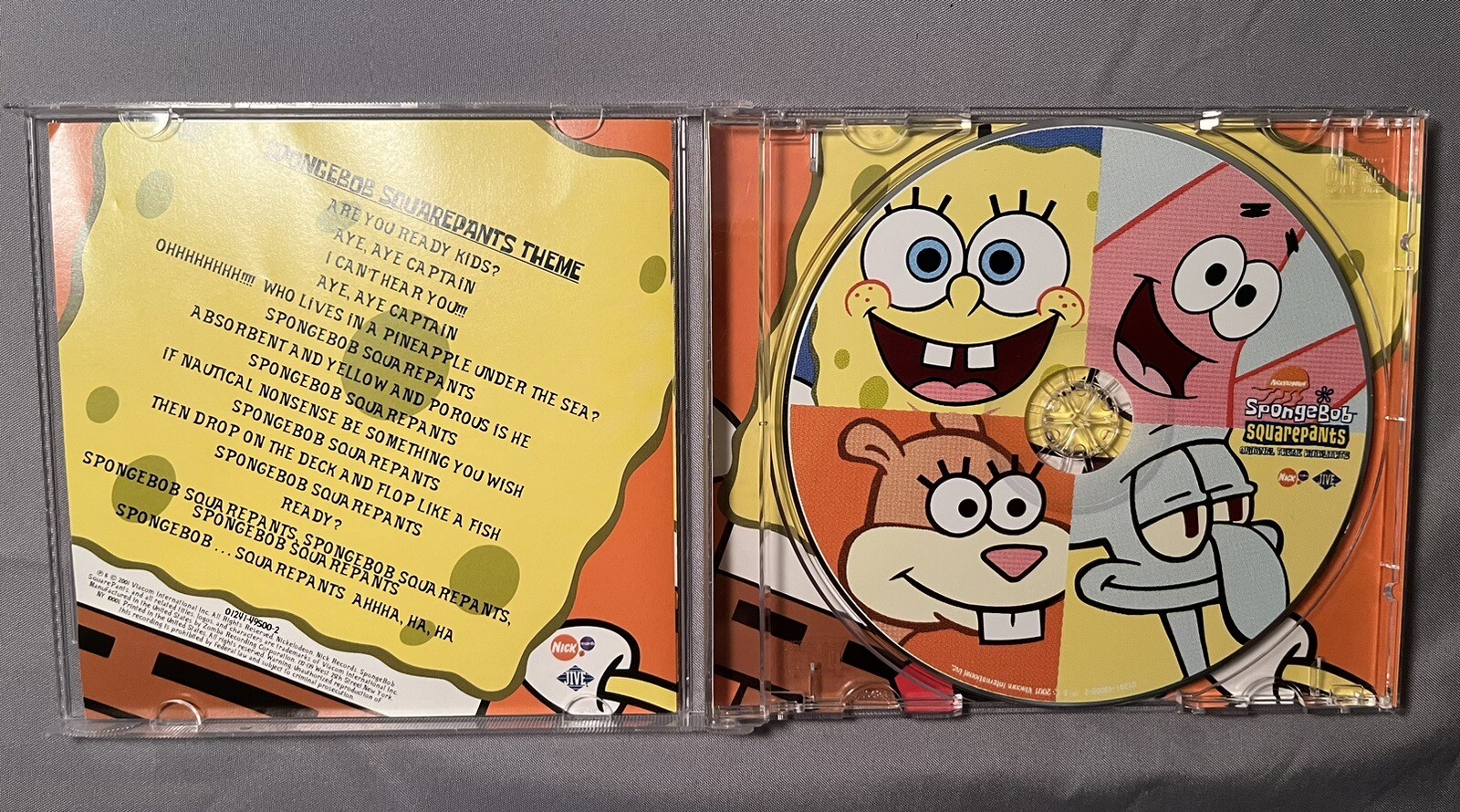NICKELODEON SpongeBob SquarePants Original Theme Highlights Soundtrack ...