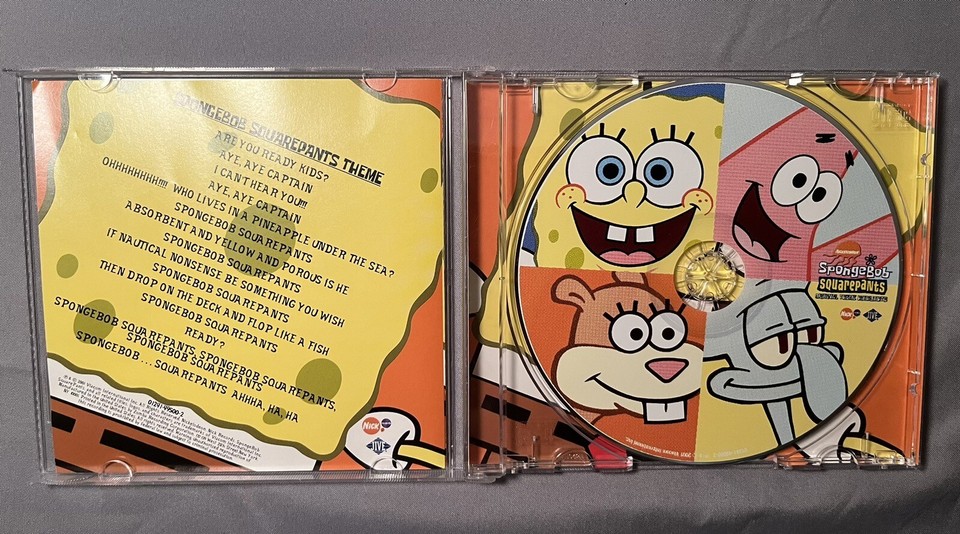 NICKELODEON SpongeBob SquarePants Original Theme Highlights Soundtrack ...