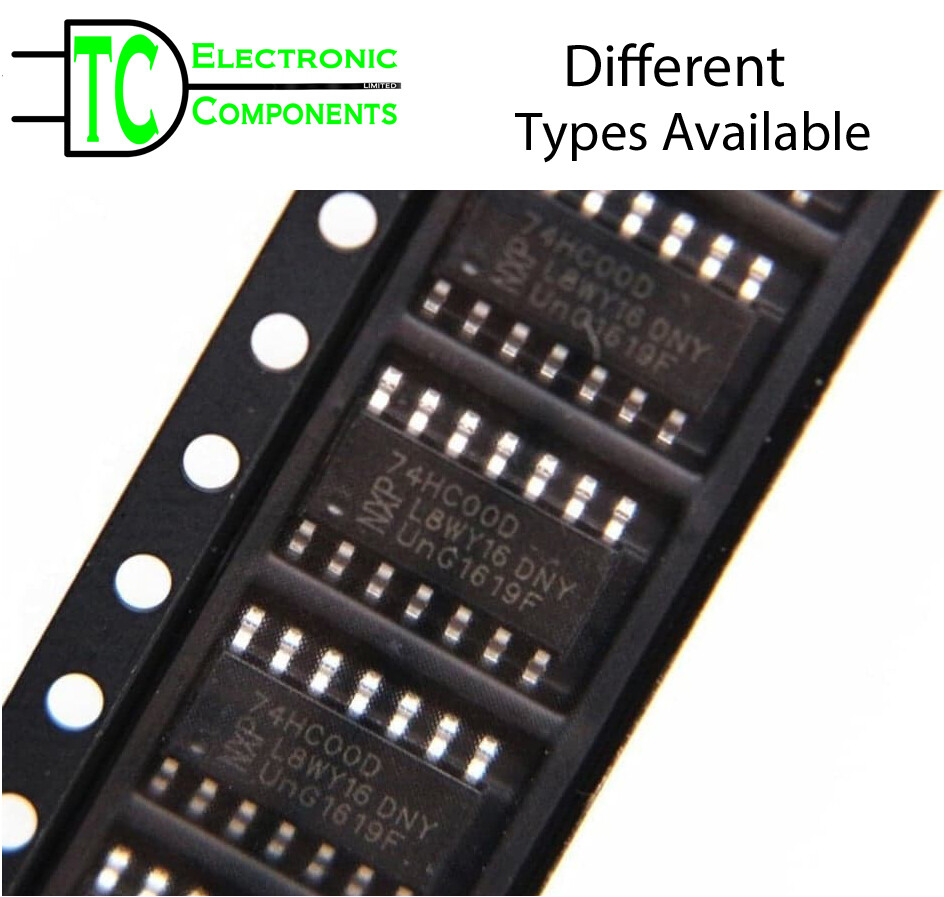 74HC Series Logic Chips ICs SOP Surface Mount SMD 74HC00D to 74HC595D ...