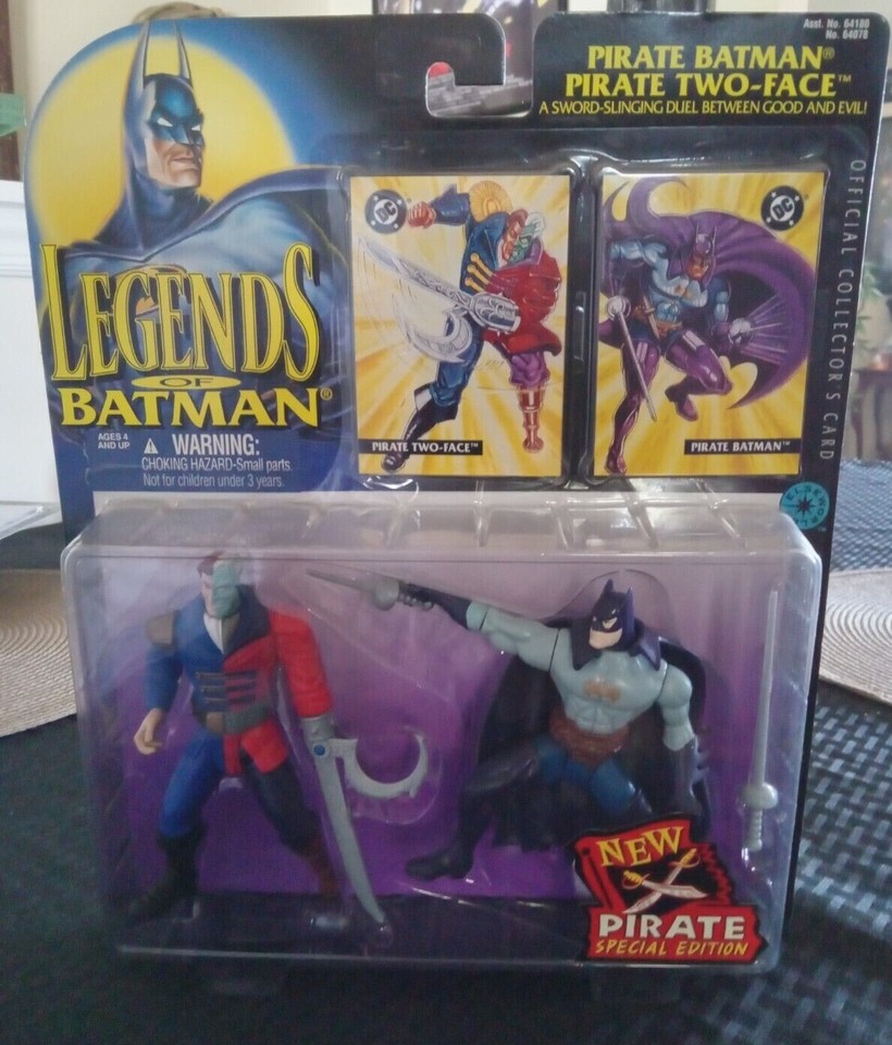 BATMAN - LEGENDS OF BATMAN - PIRATE BATMAN/PIRATE TWO-FACE ACTION ...