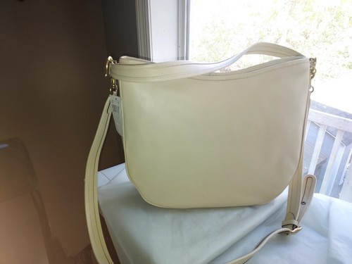 Coach Tabby Ivory Leather Purse Shoulder Bag C6340 New | eBay