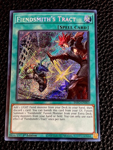 Fiendsmith’s Tract RA01-EN061 Yugioh 1st Edition Secret Rare | eBay
