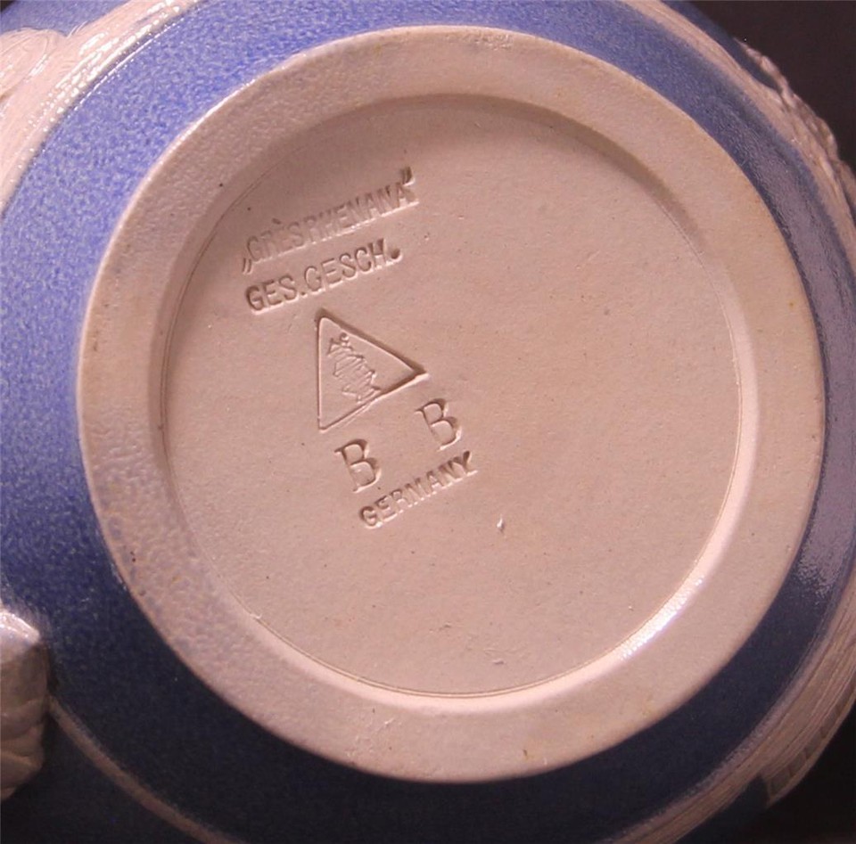 Rare Large Antique German Beer Stein by S.P.Gerz Gresrhenana Model #BB ...