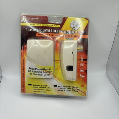 Southwestern Bell Wireless Phone/Modem Jack S60900 Philips New Sealed ...