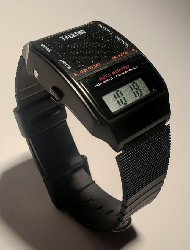 Ultmost Talking Wrist Watch with Alarm Stainless Steel Back | eBay