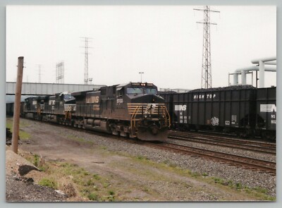 Railroad Photo - Norfolk Southern #9700 Diesel Locomotive 1990s Freight ...