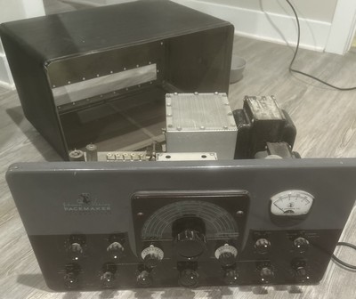 RARE Vintage Johnson Viking Pacemaker SW AM Transmitter Amateur Ham ...