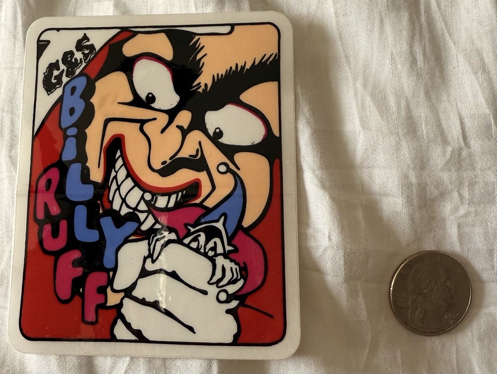 G&S Gordon & Smith Billy Ruff Joker Original Skateboarding STICKER! | eBay