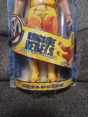 WWE Hulk Hogan Ringside Rebels Figure 12 INCH wwf wcw Wrestling | eBay