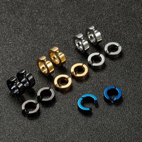 5 Pcs Clips D'oreille Et Clous Homme Mignon Sur Les Boucles D'oreilles ...
