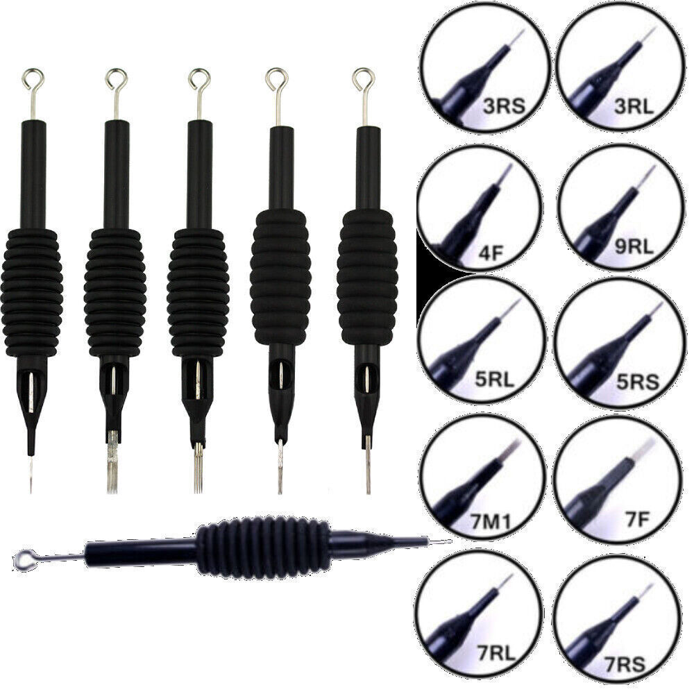 Needle Shock Tattoos 20 100Pcs Mixed Professional Sterile Tattoo