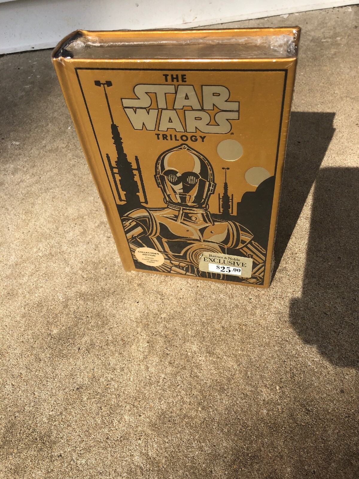 The Star Wars Trilogy 3 books in 1 leatherbound Golden C3PO Cover ...