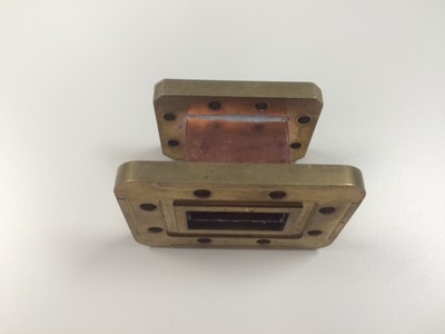 Custom PN WR112 Straight CPRG-CMR Section 1.5", Brass Waveguide Adapter ...