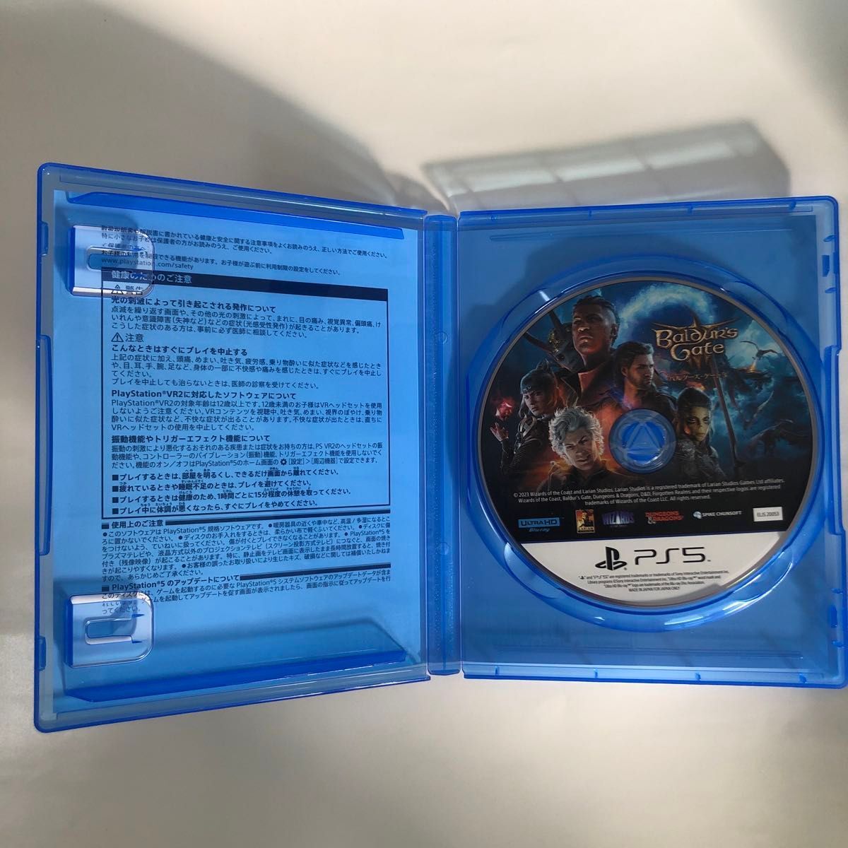 Baldur's Gate 3 PS5 PlayStation 5 Spike Chunsoft RPG Game with Case ...
