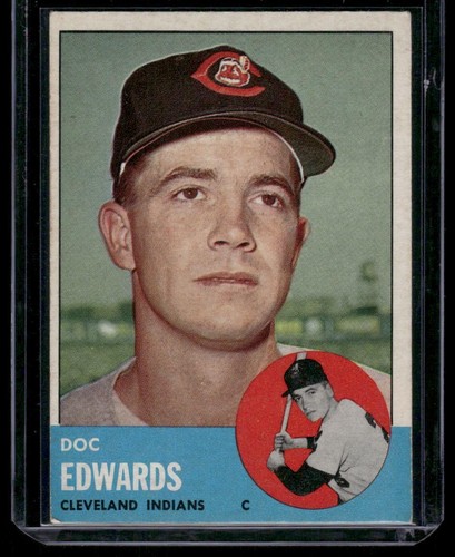 1963 Topps #296 Doc Edwards | eBay