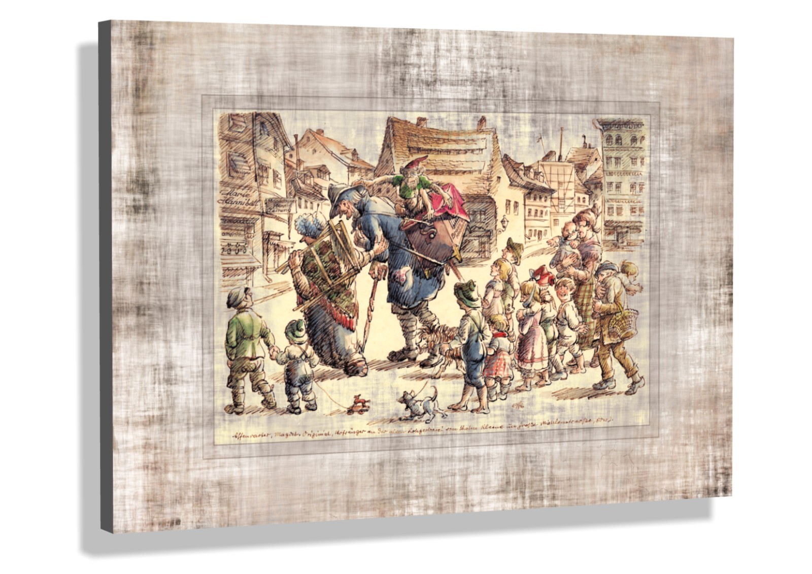 BILD MAGDEBURG DOM GUSTAV ADOLF WOLFF (1889-1947) LEINWAND XXL 100x70 ...