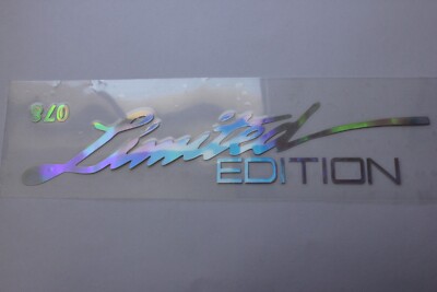 2x Limited Edition Decal Sticker for Subaru Toyota Mitsubishi Honda ...