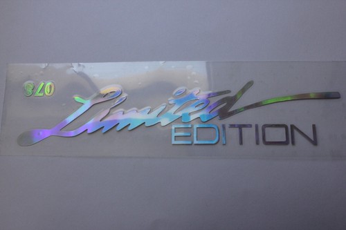 2x Limited Edition Decal Sticker for Subaru Toyota Mitsubishi Honda ...