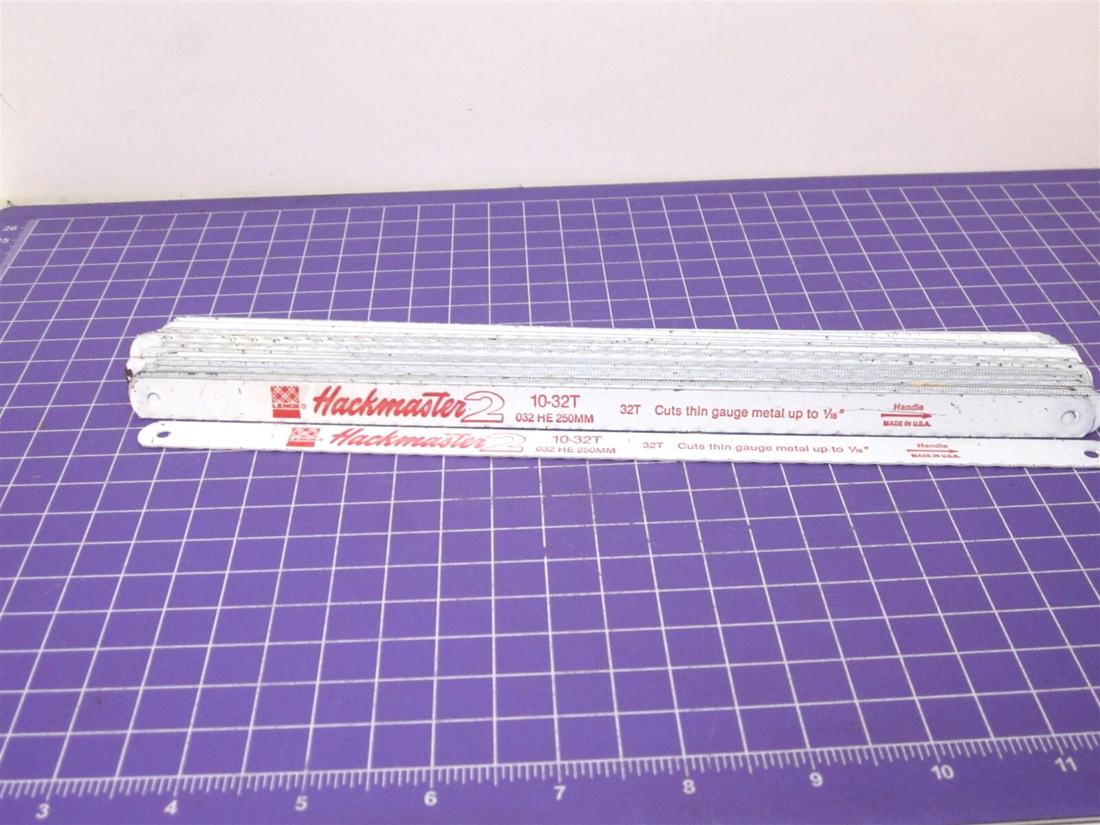 LENOX Hackmaster 2 (032HE) 10" Bimetal Hacksaw Blades 32 TPI Lot of 40 ...