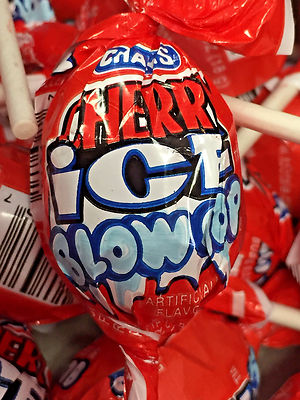 Charms Blow Pop Cherry Ice Lollipops 48 Count FREE SHIPPING | eBay