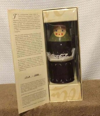RARE Coca Cola Collectible Vintage Commemorative Collective Bottle ...