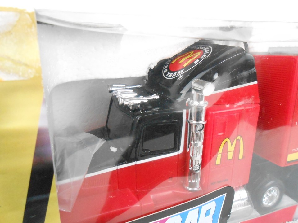 ToyBiz NASCAR Bill Elliot Team McDonalds Remote Control Racing Hauler ...