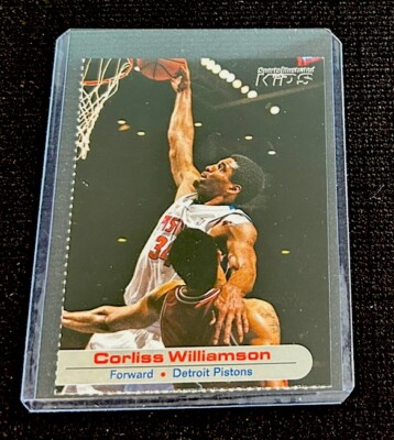 Corliss Williamson Rare Detroit Pistons 2002 NBA Sports Illustrated for ...
