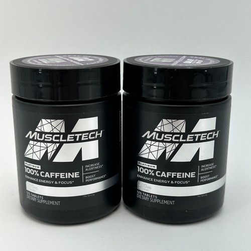 Muscletech Caffeine Pills Platinum 220 mg - 125 Tablets Workout Exp 01/ ...
