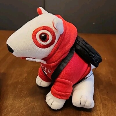 Target Bullseye Dog Stuffed Plush Recruiting Red Hoodie 2023 Black ...