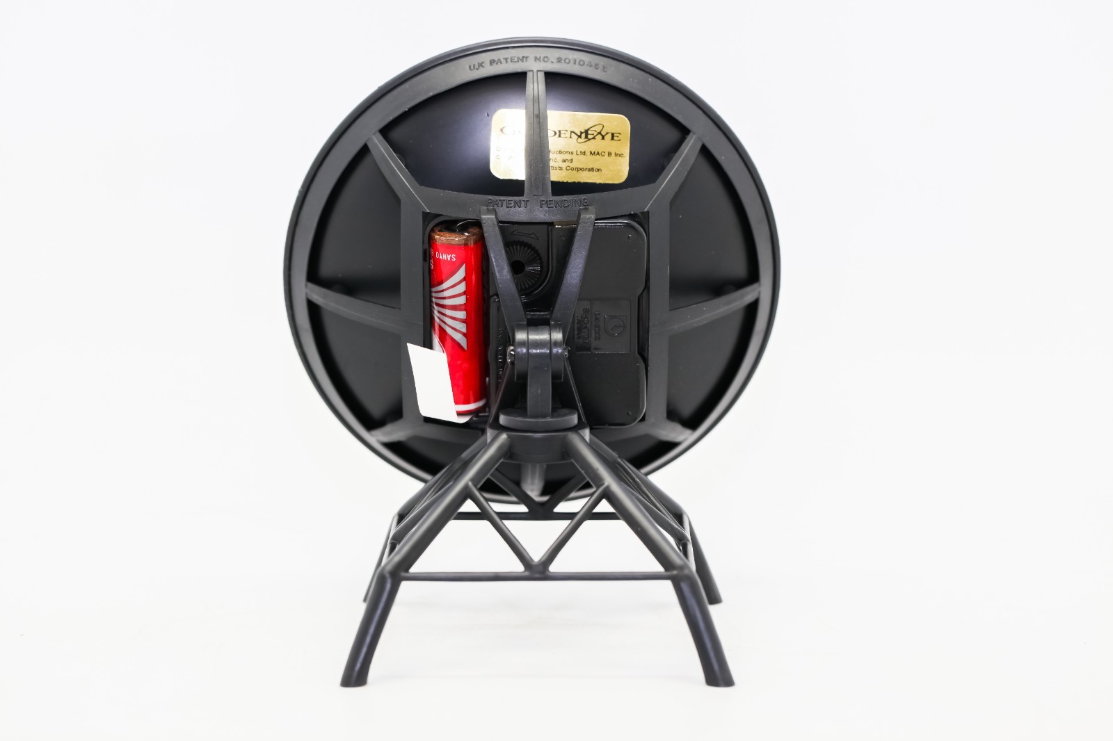 Time Satellite Junior Desk Clock James Bond GoldenEye Theme Radar ...