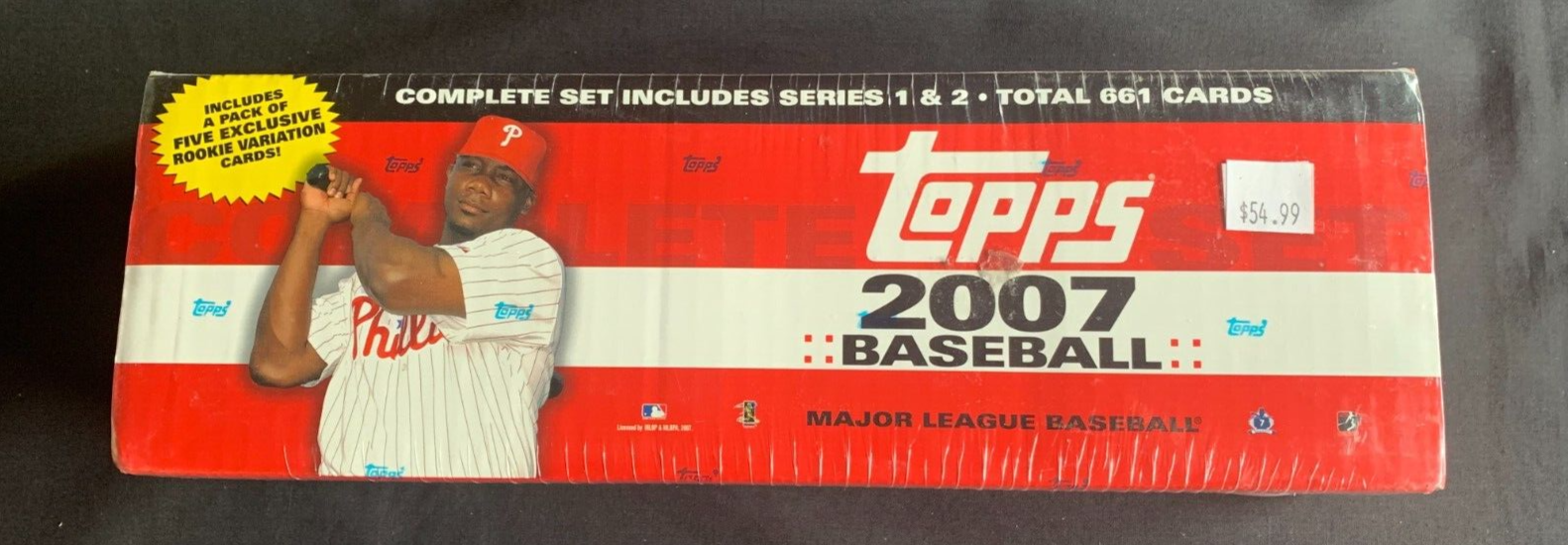 2007 Topps Baseball Cards Box Factory Sealed Complete Set Series 1/2 ...