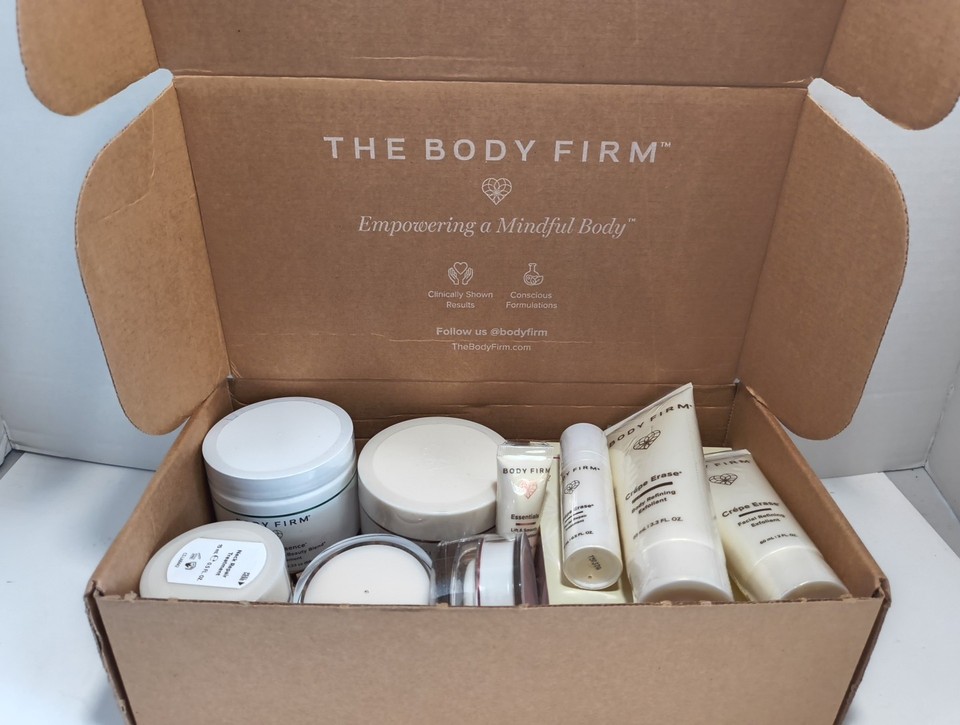 The body Firm 9 piece skin care set with Skin Revitalizing Tool | eBay