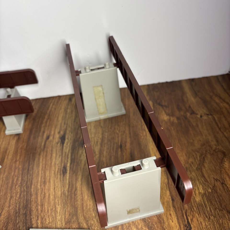 Life Like Snap Together Bridge & Pier Set HO Scale Power-Loc 35+ Piece ...