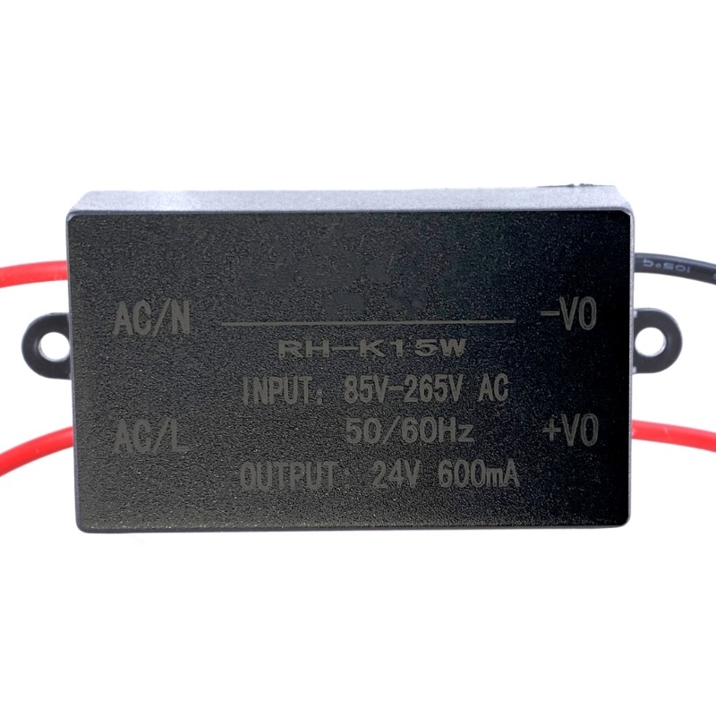 85V-265V To 24V 600mA LED Strips Driver Electronic LED Power Supply ...