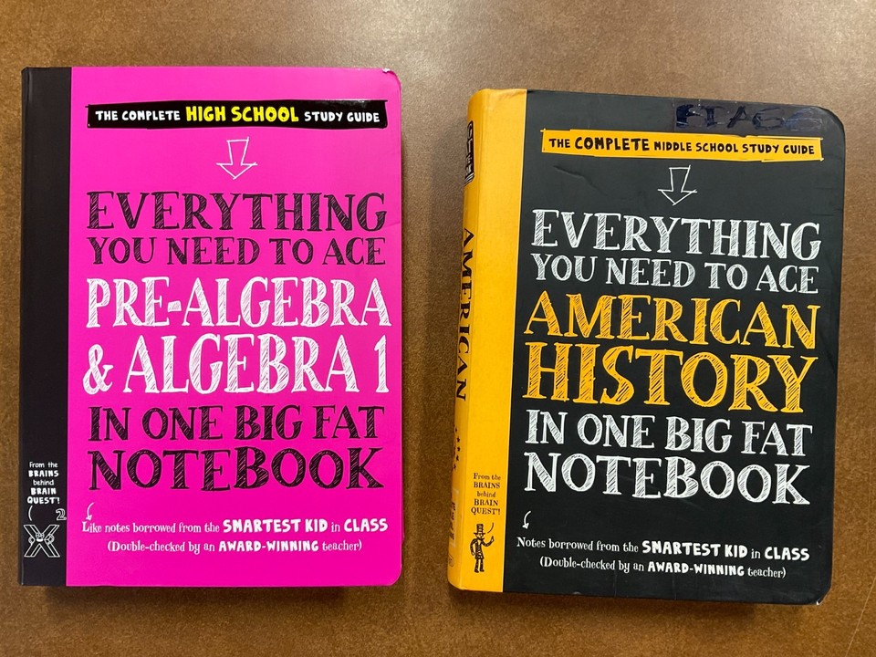 Big Fat Notebook High School Study Guides - LAST SET History & Algebra ...