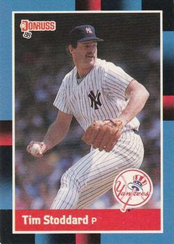 #497 Tim Stoddard - New York Yankees - 1988 Donruss Baseball | eBay