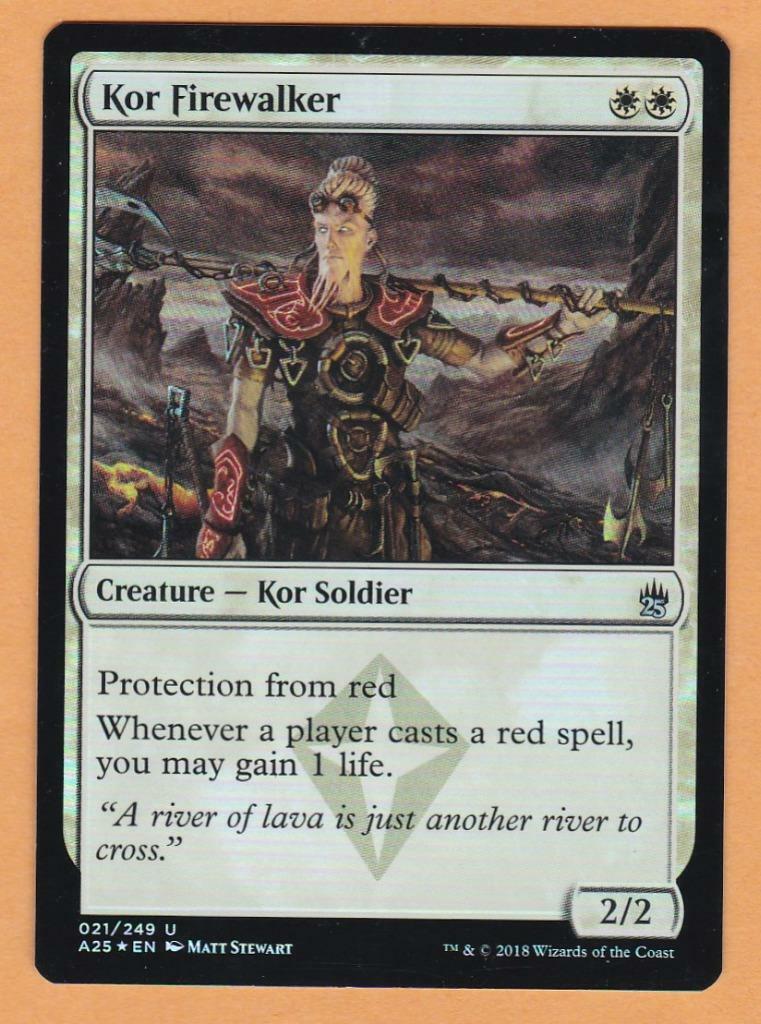 Magic: MTG: Masters 25: Foil: Kor Firewalker | eBay