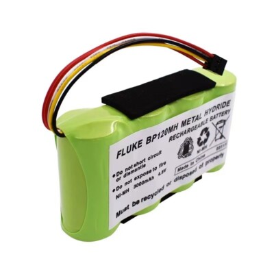 1x BP120MH battery for Fluke BP120MH 123 125s 125 f125s 124 4.8V ...