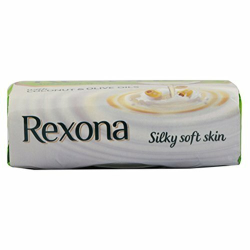 Rexona Silky Soft Coconut & Olive Oil Skin Body Soap Bar, 150 gm ...