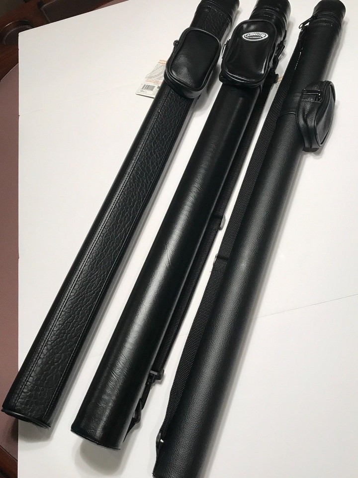 PECHAUER CUSTOM JP6S JP6 POOL CUE BLACK LEATHER UPGRADE NEW SHIPS FREE ...